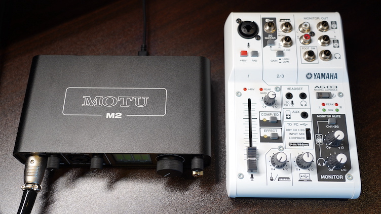 MOTU M2 レビュー：ハイエンドクラスな高音質に簡単操作のオーディオインターフェース。音質アップするならコレ！ | ジジローブログ