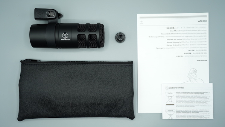audio-technica AT2040 レビュー：最初の1本にオススメな高音質ダイナミックマイク！必要なモノも解説します。 | ジジローブログ